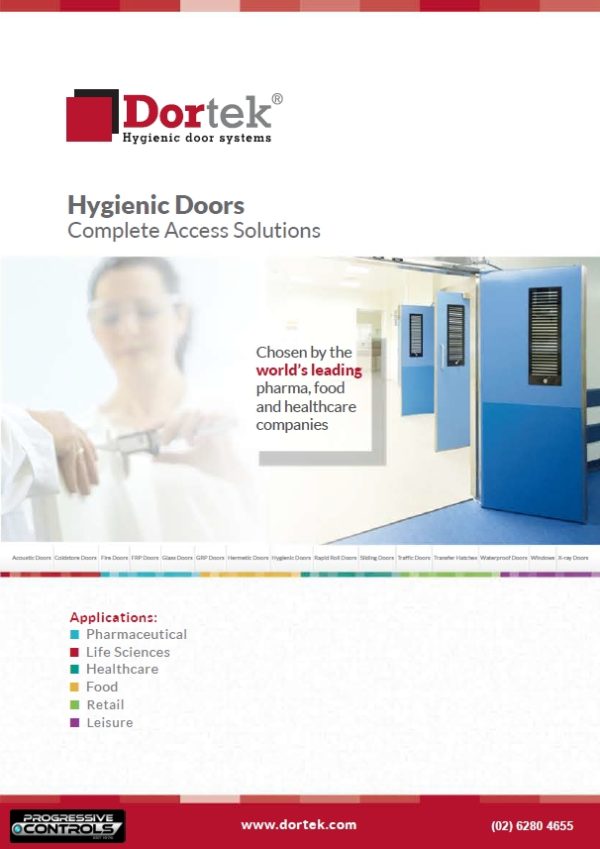 Hospital Doors – Automatic & Manual Systems – Progressive Controls